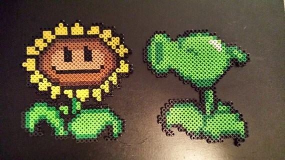 Plants Vs Zombie Perler Beads : r/PlantsVSZombies
