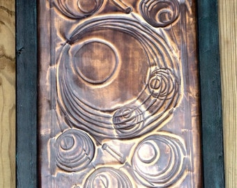 Copper relief | Etsy