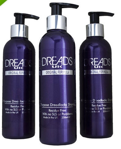 Dreadlocks Shampoo 3 bottle 'Value pack' clarifying