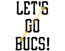 Popular items for go bucs on Etsy