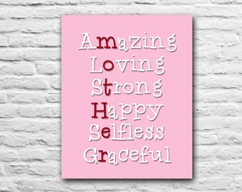 Mother acronym | Etsy