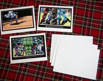 Highland Dancer with swords and shadow