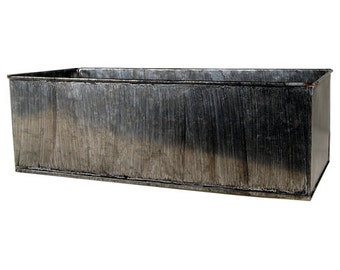 Zinc window box | Etsy