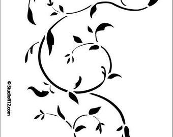Popular items for vine stencils on Etsy