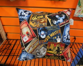 Horror movie pillow | Etsy