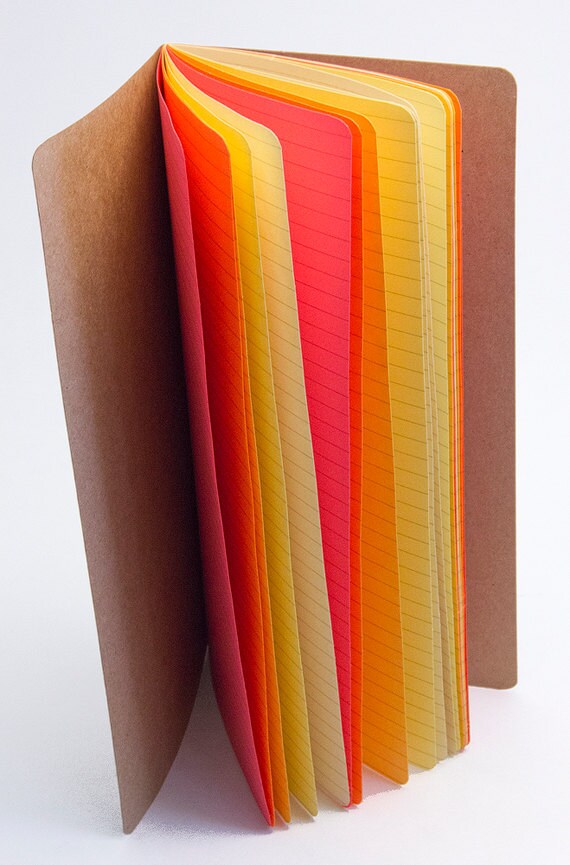 AUTUMN LEAVES Traveler's Notebook Insert by YellowPaperHouse