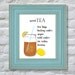 Printable Southern Sweet Tea Recipe Sign: Instant Download as