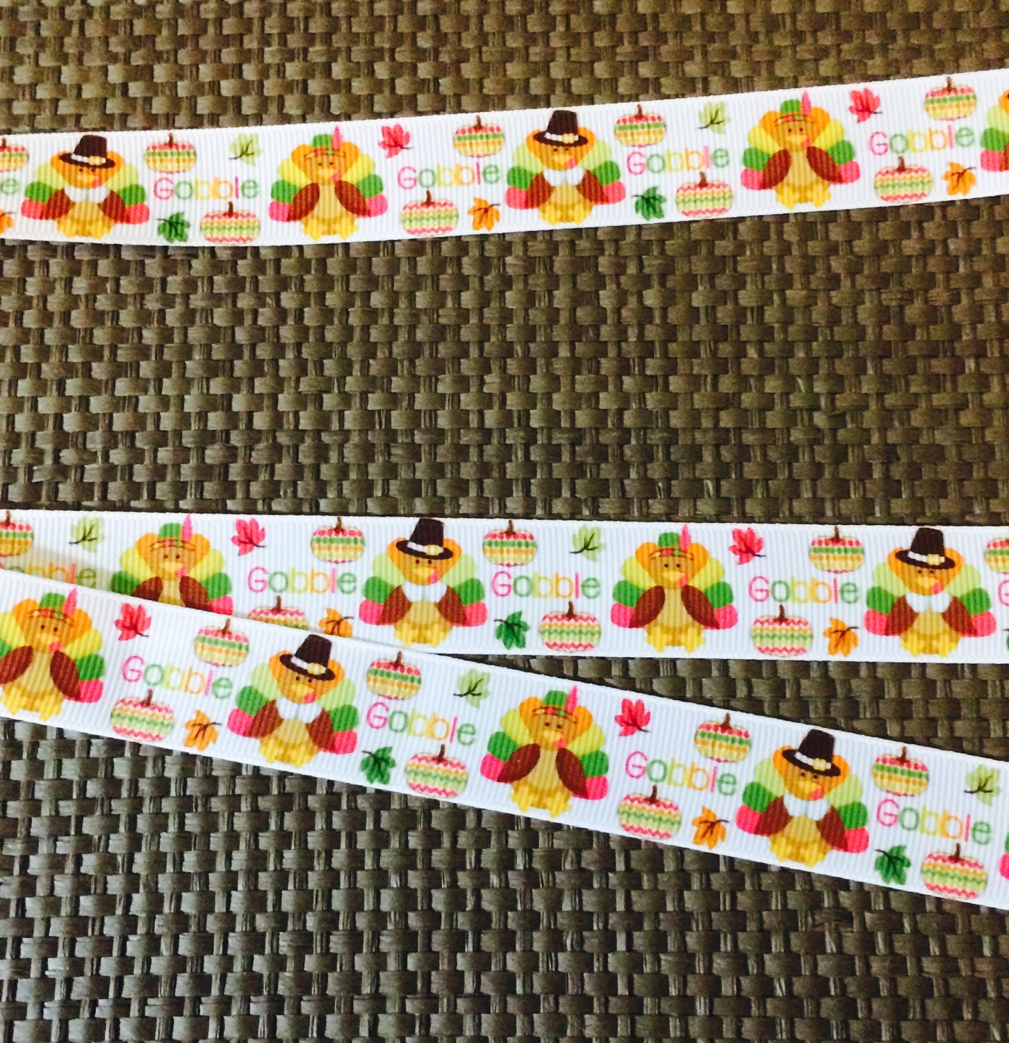 Thanksgiving Ribbon from EmziesSupply on Etsy Studio