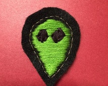 Popular items for alien patch on Etsy