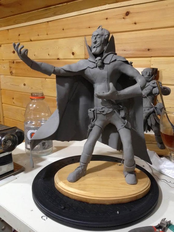 Items similar to Jim Darkmagic sculpture on Etsy