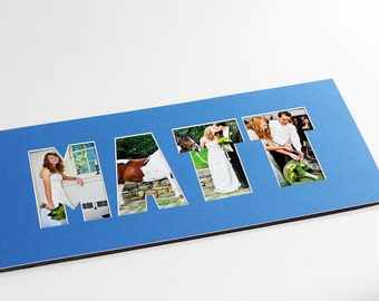 Collage Photo Mat Fits 16x20 Frame Multi Opening Custom
