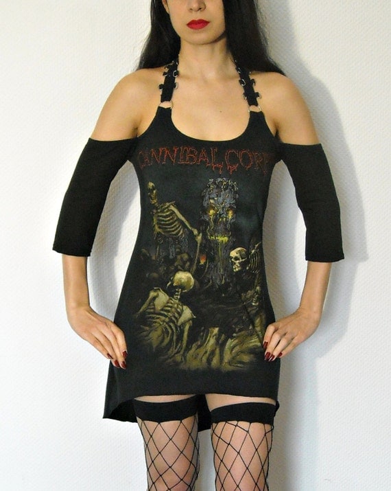 Cannibal Corpse shirt death metal clothing tunic top