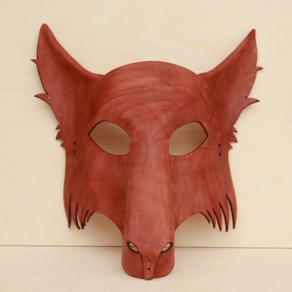 Wolf Mask by TheArmoredDragon on Etsy