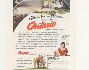 Popular items for ontario canada on Etsy