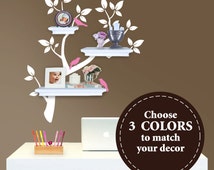 Unique shelf tree decal related items | Etsy