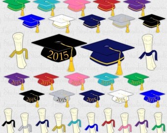 Unique graduation clipart related items | Etsy