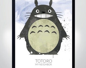 Totoro poster | Etsy