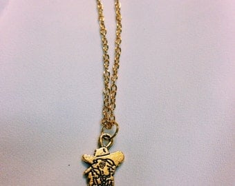 Gold Chain Colonel Reb Necklace