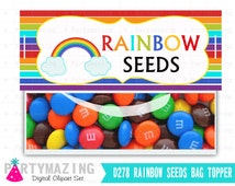 Unique seed labels related items | Etsy