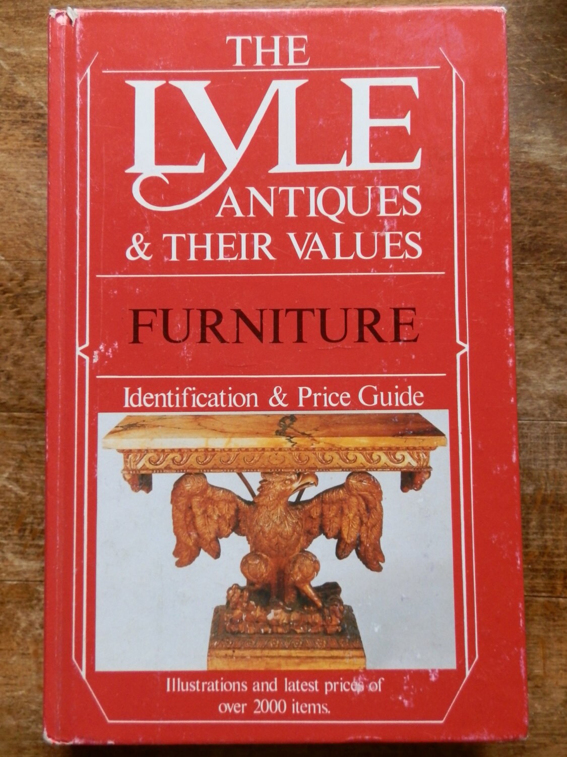 Vintage Hardcover Book: The Lyle Antiques & Their Values Furniture ...