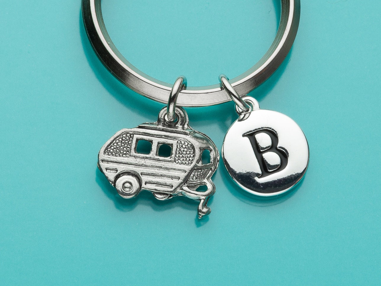 Trailer Keychain Camper Key Ring Camper Keychain Caravan
