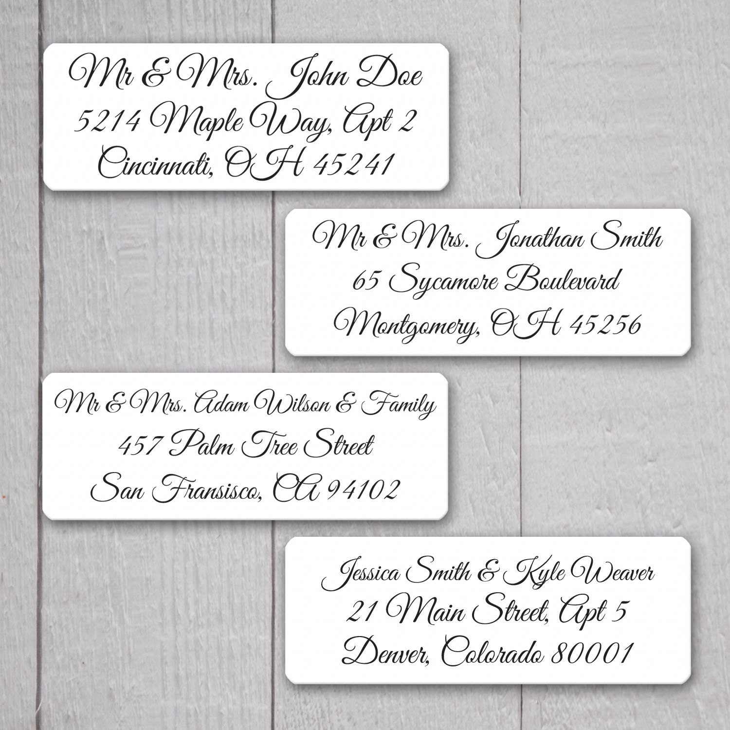 Mail To Wedding Address Labels To: Wedding by OrangeUmbrellaCo
