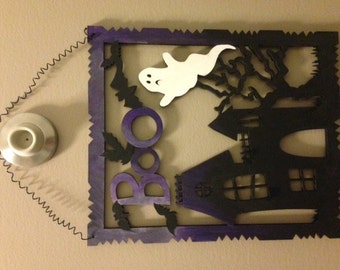 Boo wood cut out