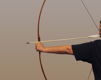 U-Finish Solid Hickory Flat Bow