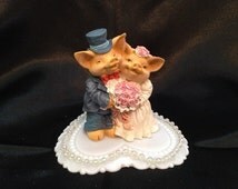 Popular items for pig bride and groom on Etsy