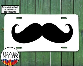 Moustache plate | Etsy