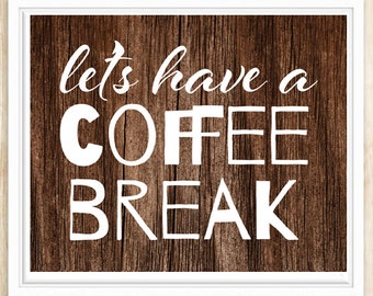 Lets have coffee | Etsy