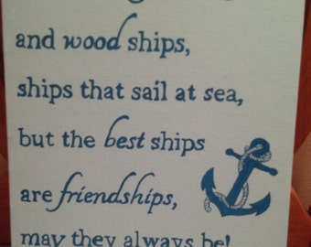 Items similar to Friendship forever - art print on Etsy