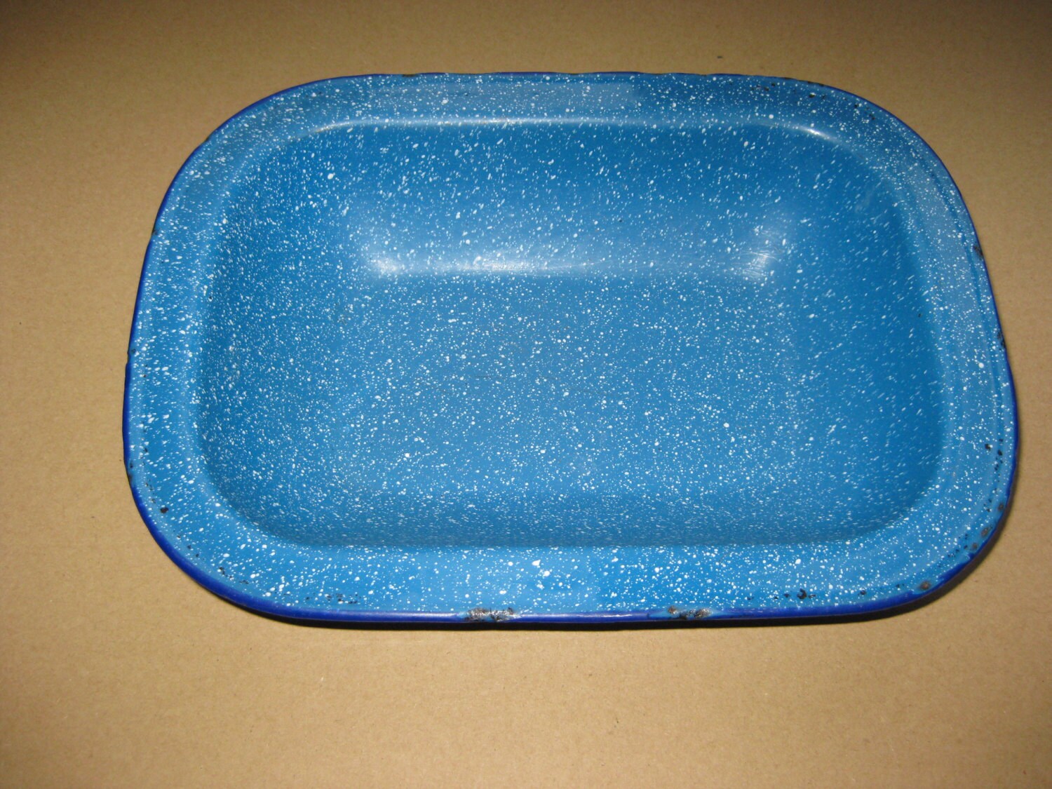 Vintage French blue enamel dish. – Haute Juice