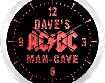 Illuminated clock | Etsy