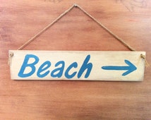 Popular items for rustic beach sign on Etsy