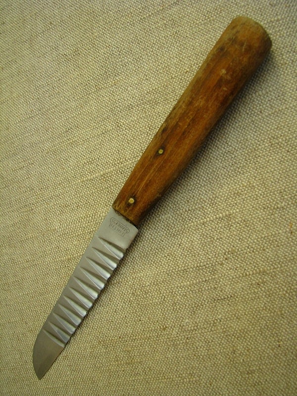 Vintage Wavy Blade Vegetable Potatoes Cutter Knife Firth Stainless ...