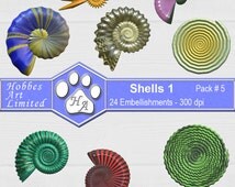Popular items for shell embellished on Etsy