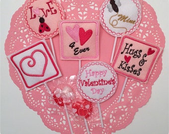 Lollipop embroidery | Etsy