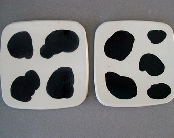Popular items for cow plate on Etsy