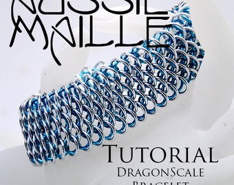 Chain Maille Tutorial Dragon Steps Bracelet