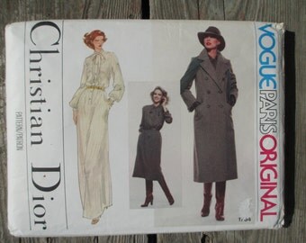 Items similar to Customized dress based on Vintage Christian Dior ...