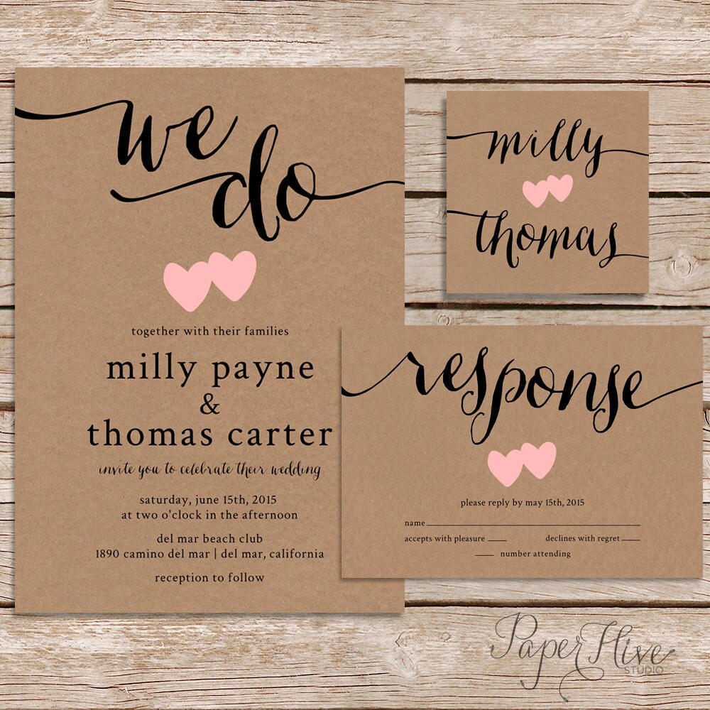 Wedding Invitations Paper