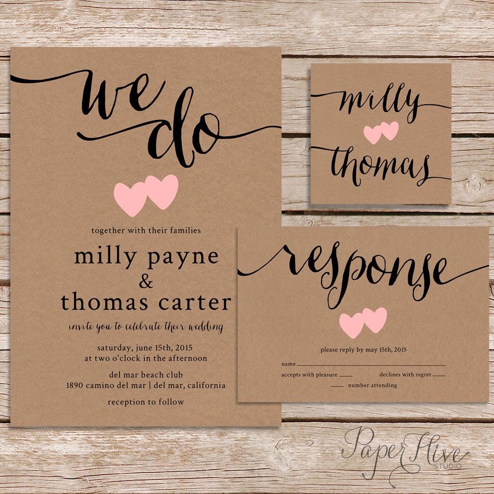 Wedding Invitations Paper