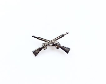 Popular items for crossed rifles on Etsy