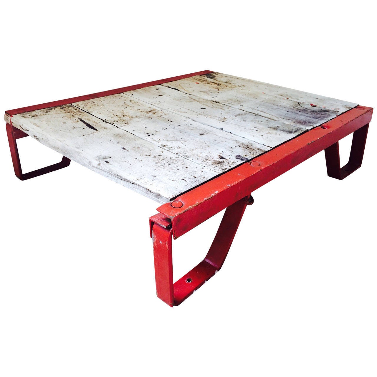 Factory Flatbed Cart as Coffee Table – Haute Juice