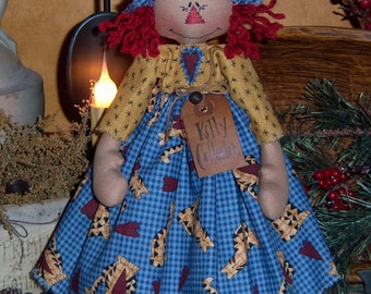 Patti's Ratties Primitive Cow Ornies Pattern 312 by pattisratties