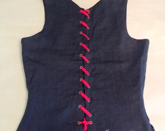 Medieval Linen Shift by DryadsGrove on Etsy