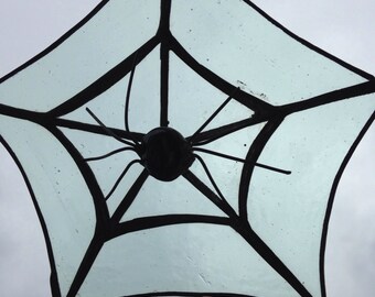 Unique stained glass web related items | Etsy