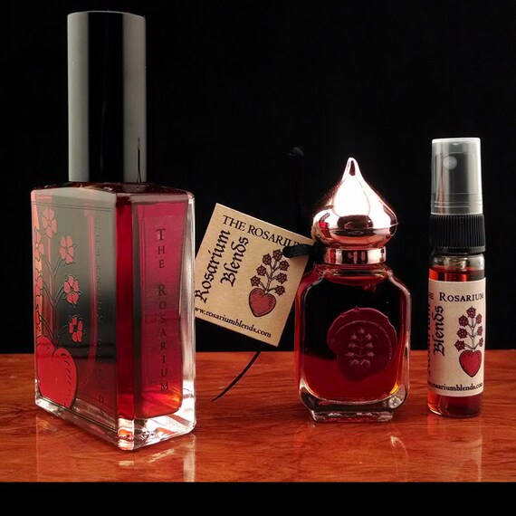 The Rosarium Natural Perfume by RosariumBlends on Etsy