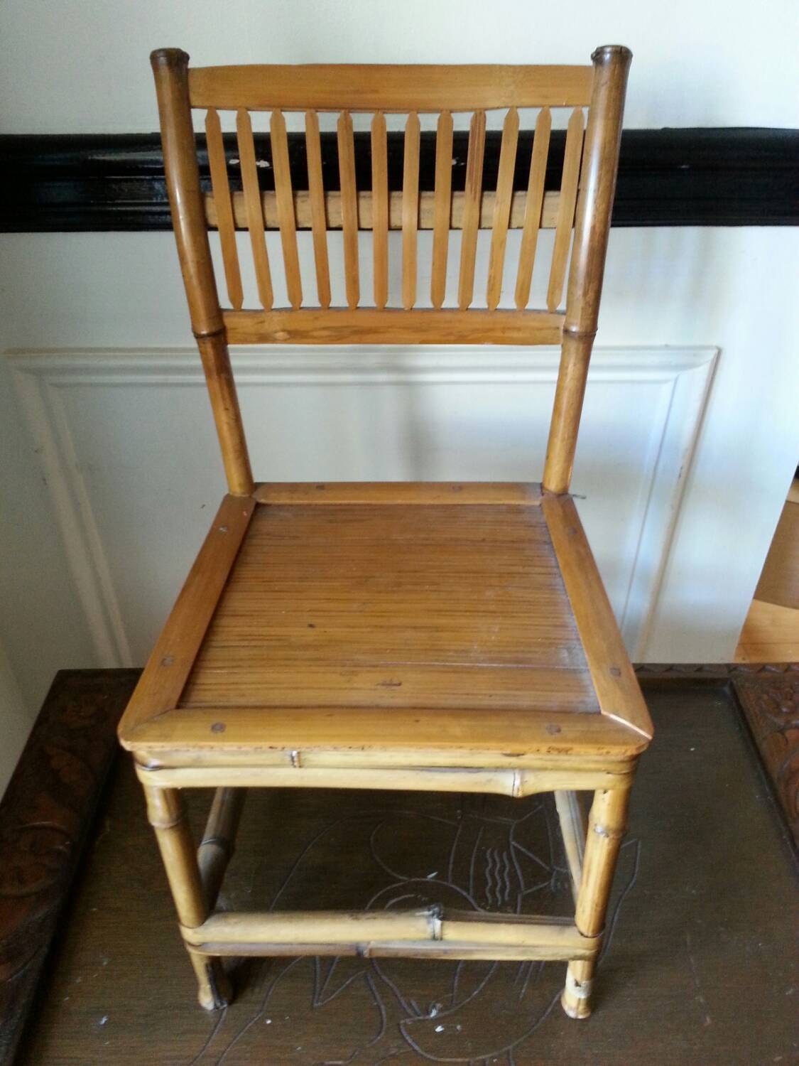 Miniature Bamboo Chair. Photo prop or Child Chair. SILLA – Haute Juice